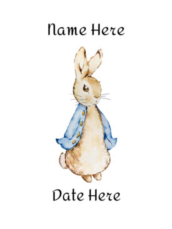 Personalized | Peter Rabbit Baby Cozy Baby Blanket – Thoughtfulgiftsnow